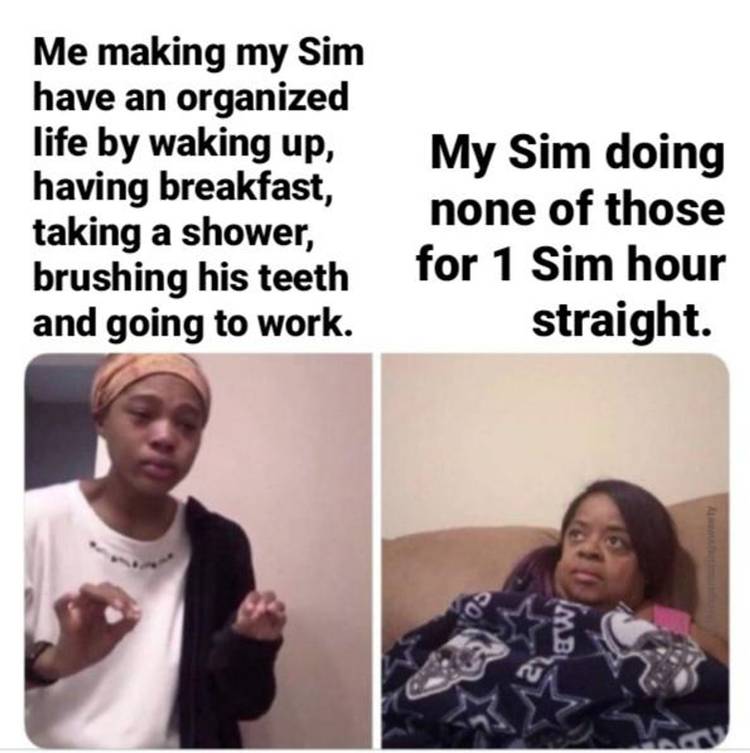 15 Sims Memes That Prove The Games Make No Sense