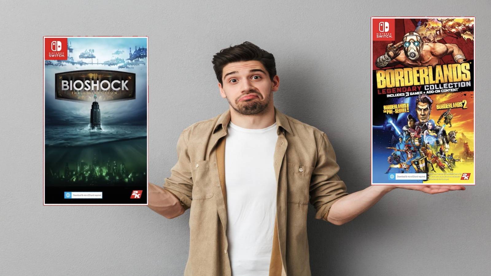 There's No Point Buying Physical Switch Versions Of Bioshock Or Borderlands