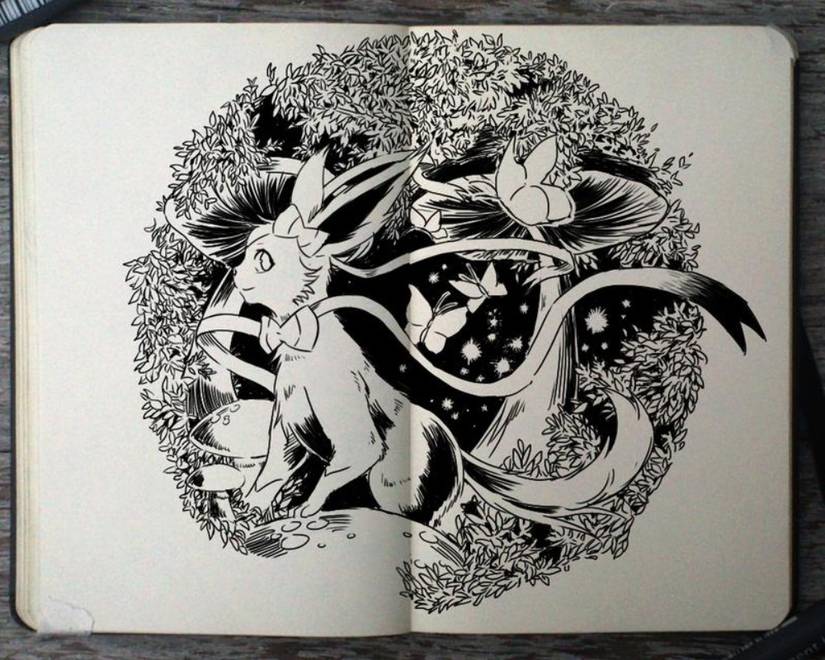 Pokémon: 10 Incredible Sylveon Fan Art