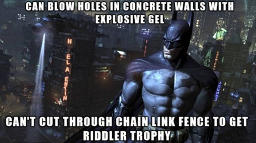 Batman: Arkham - 10 Memes That Prove The Games Make No Sense