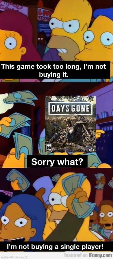 Days Gone: 10 Memes Only True Fans Would Understand
