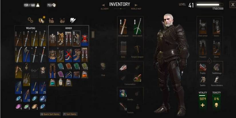 The Witcher 3: The 15 Best Looking Sets of Armor, Ranked