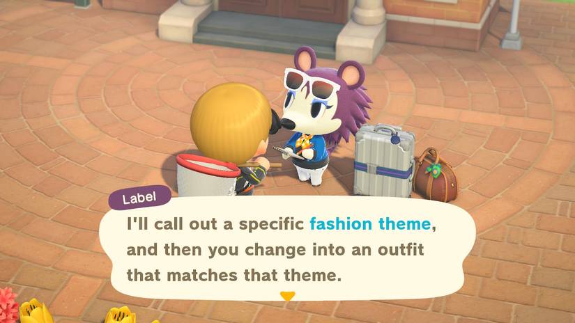 Animal Crossing: New Horizons - Label's Fashion Challenge Guide