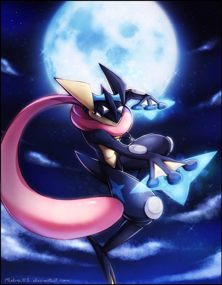 Pokémon: 10 Greninja Fan Art Pictures That Show Off His Skills