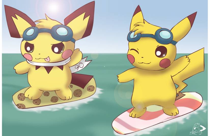 Pokémon: 10 Amazing Works Of Pikachu Surfboard Fan Art That Will Melt ...