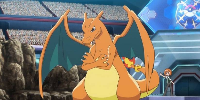 charizard flying anime