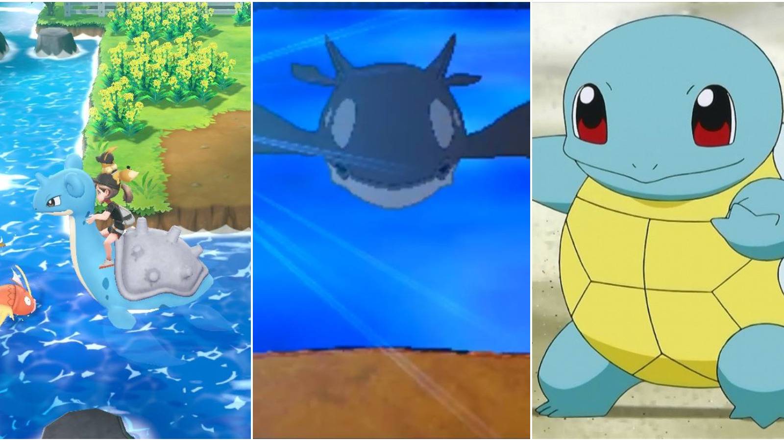Pokémon: 10 Things You Didn't Know About Water-Types