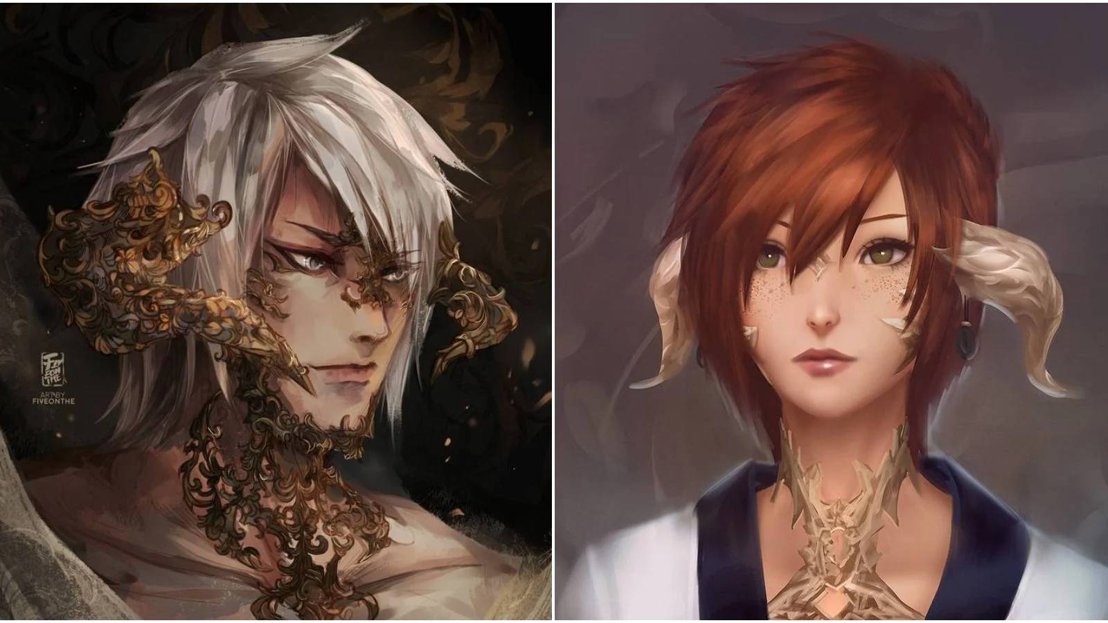 Final Fantasy XIV: 10 Pieces Of Au Ra Fan Art