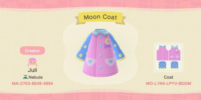 Pastel Custom Design Outfits For Animal Crossing: New Horizons