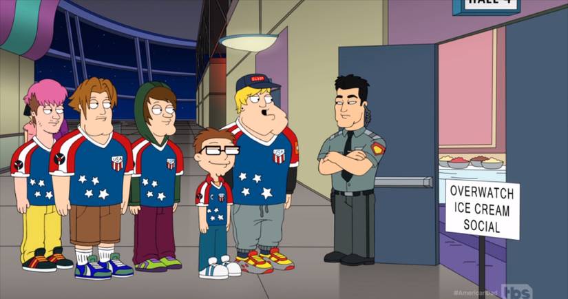 American Dad And Competitive Overwatch Collide In Latest Episode