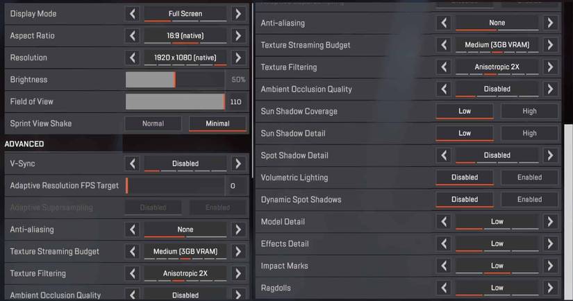 Apex Legends: Settings Guide