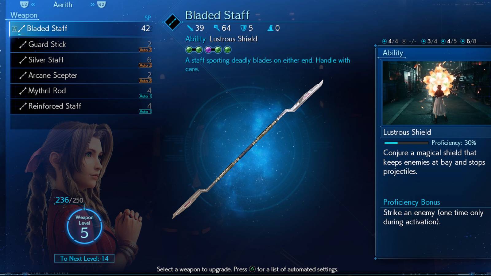 Final Fantasy VII Remake: How To Get Aerith’s Secret Bladed Staff