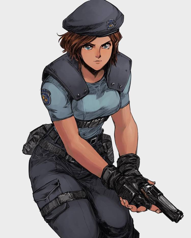 Resident Evil: 10 Pieces Of Jill Valentine Fan Art We Love