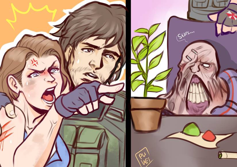 Resident Evil: 10 Pieces Of Nemesis Fan Art We Love