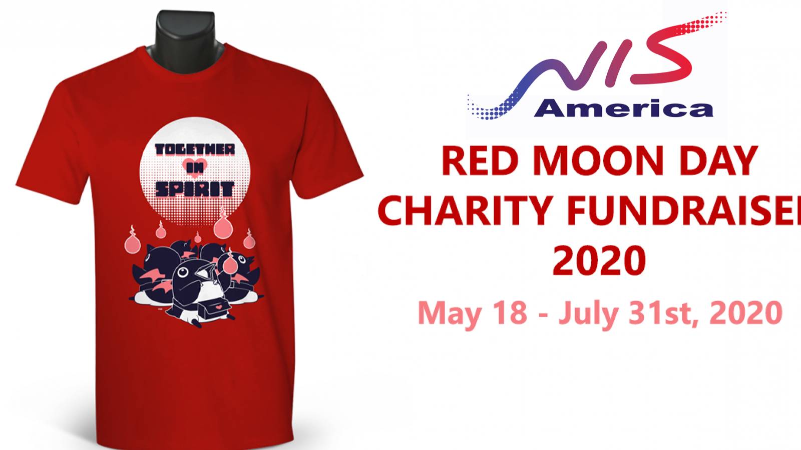 Disgaea "Red Moon Day" Charity Shirt