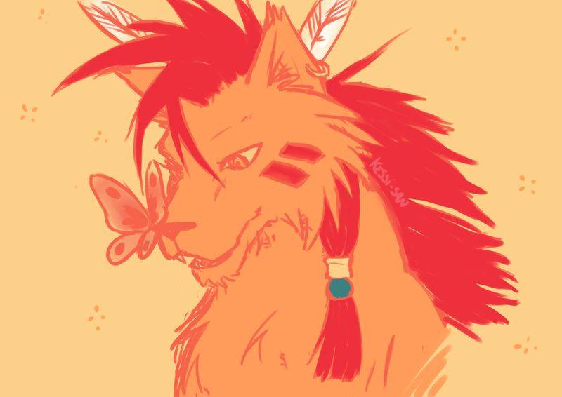 Final Fantasy 7: 10 Pieces of Awesome Red XIII Fan Art