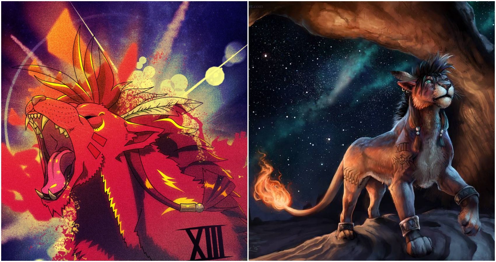 Red Xiii Original Art