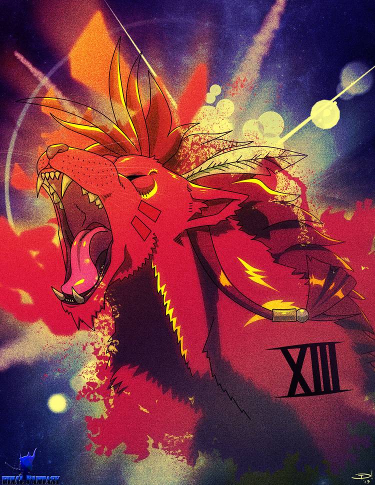 Final Fantasy 7: 10 Pieces of Awesome Red XIII Fan Art