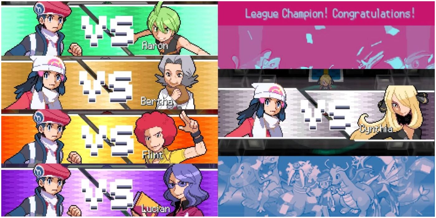 Pokemon Champion Cynthia Team