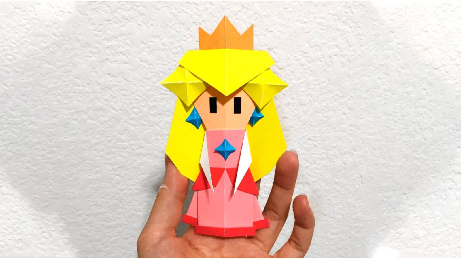 Paper Mario: The Origami King - Make Your Very Own Princess Peach With ...