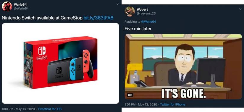 10 Memes About The Nintendo Switch Being Sold Out In Stores