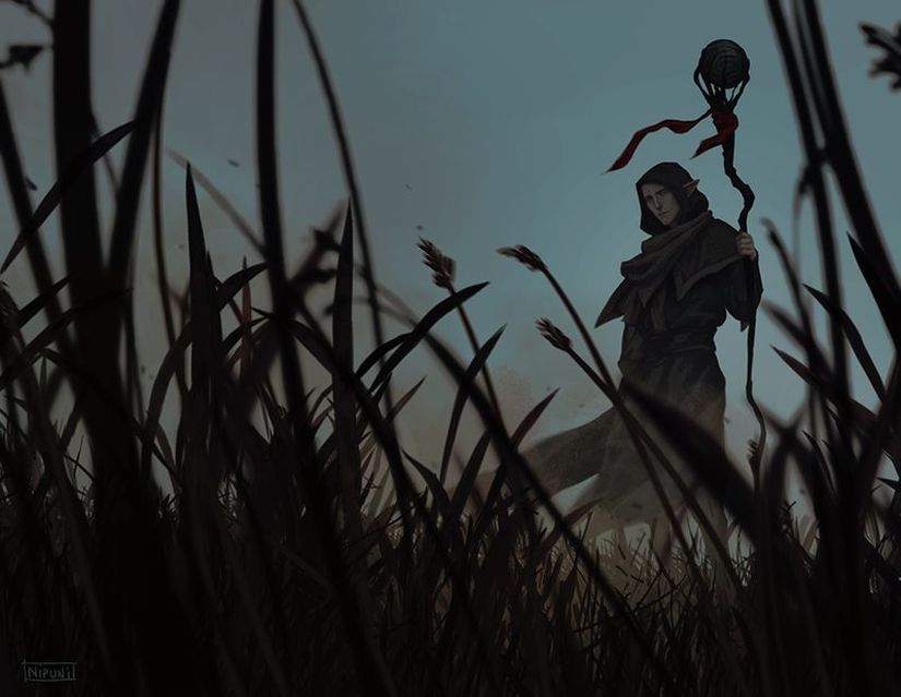 Dragon Age Dread Wolf: 10 Pieces Of Solas Fanart