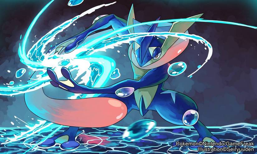 greninja art