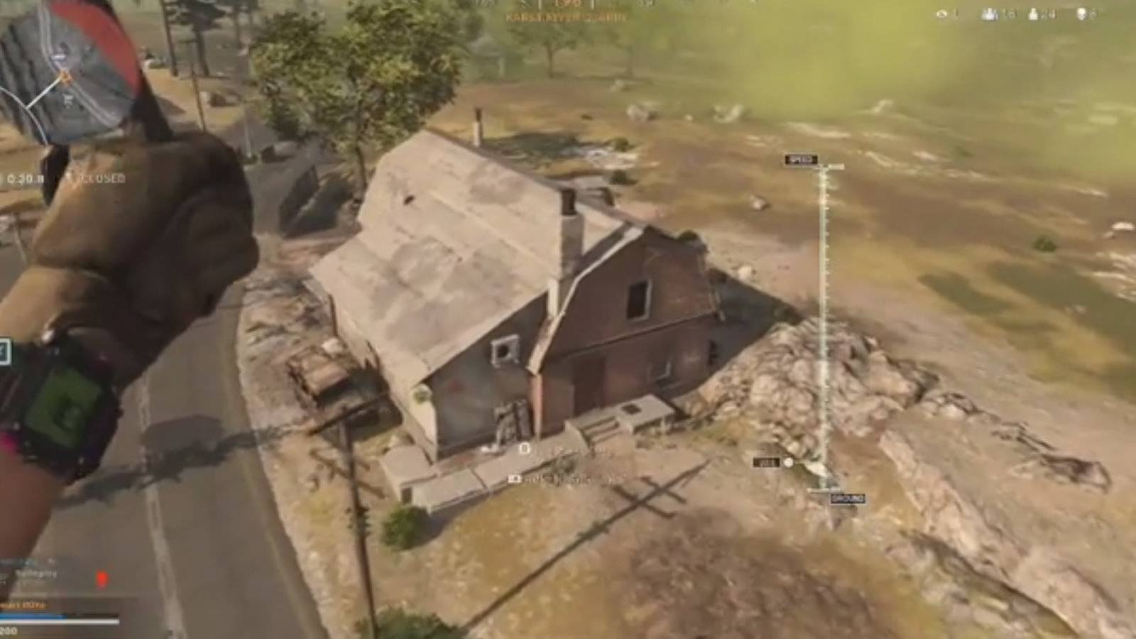 Warzone Player Parachutes Through Window, Lands Impressive Double Kill