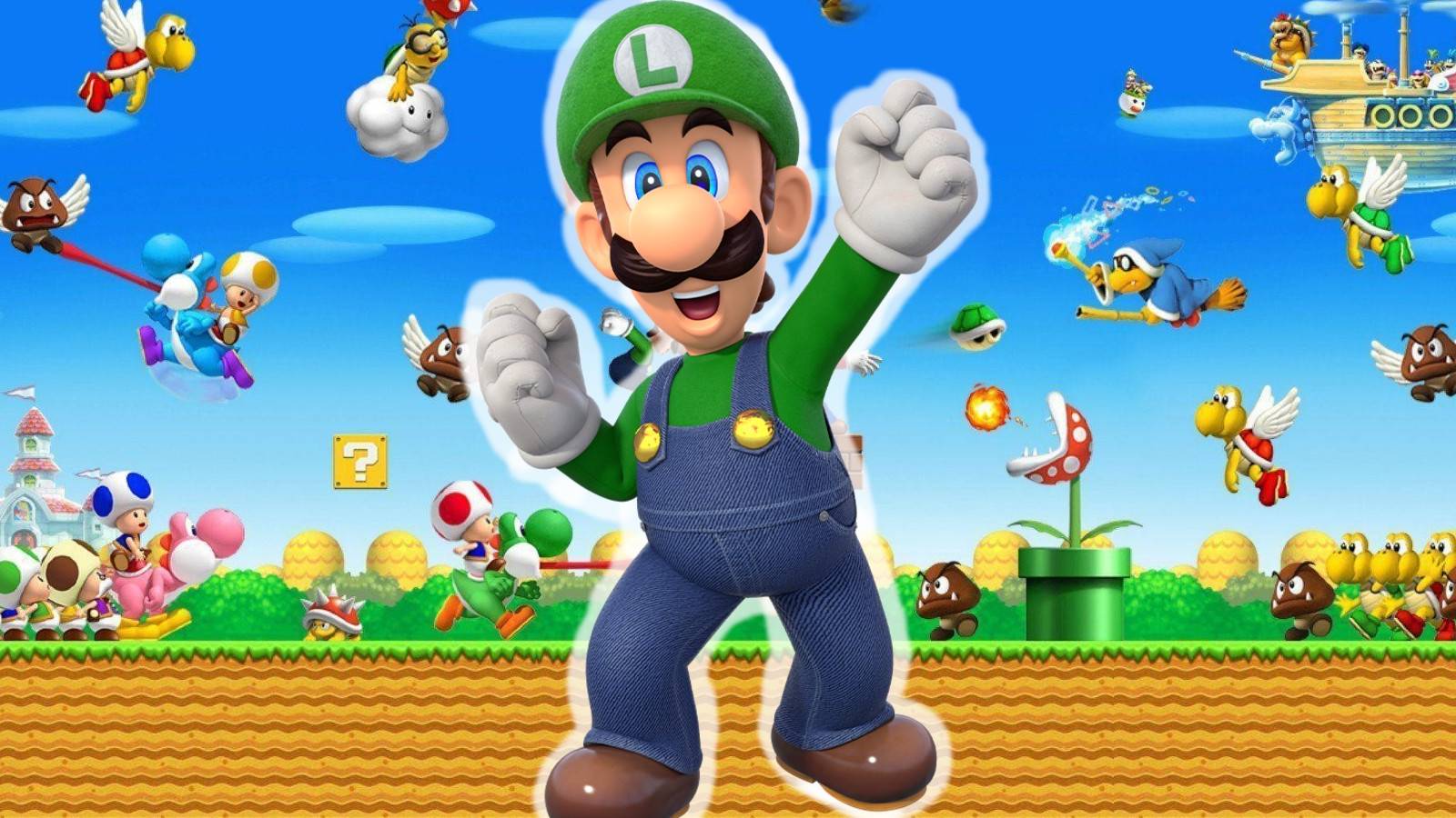 Luigi Voted Video Game Character Gamers Would Most Like To Play As in ...