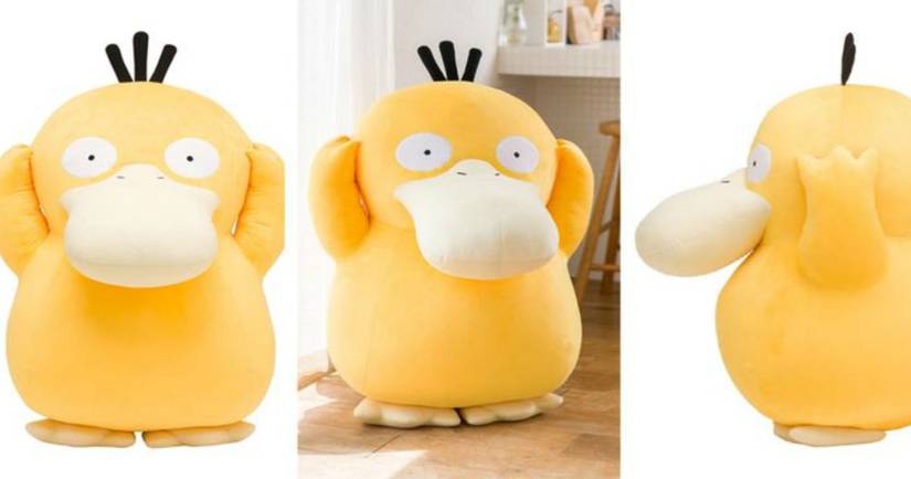 Take Home A Life-Size Psyduck Plush For Just Under $300