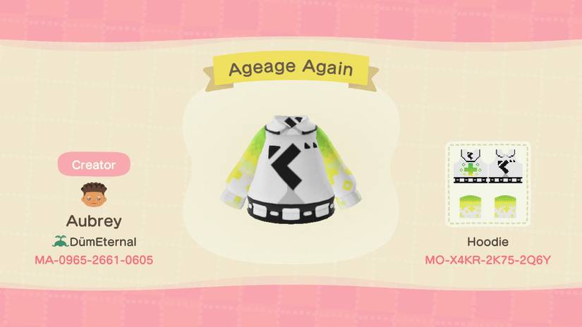 Animal Crossing: New Horizons - Codes for Hatsune Miku Outfits