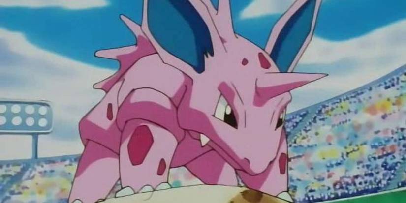 nidorino evolves to