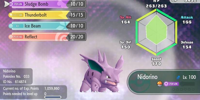 nidorino evolution chart
