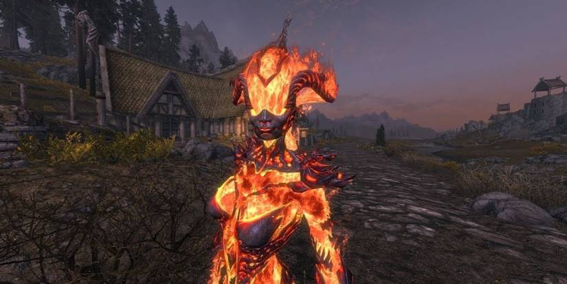 flame atronach spell