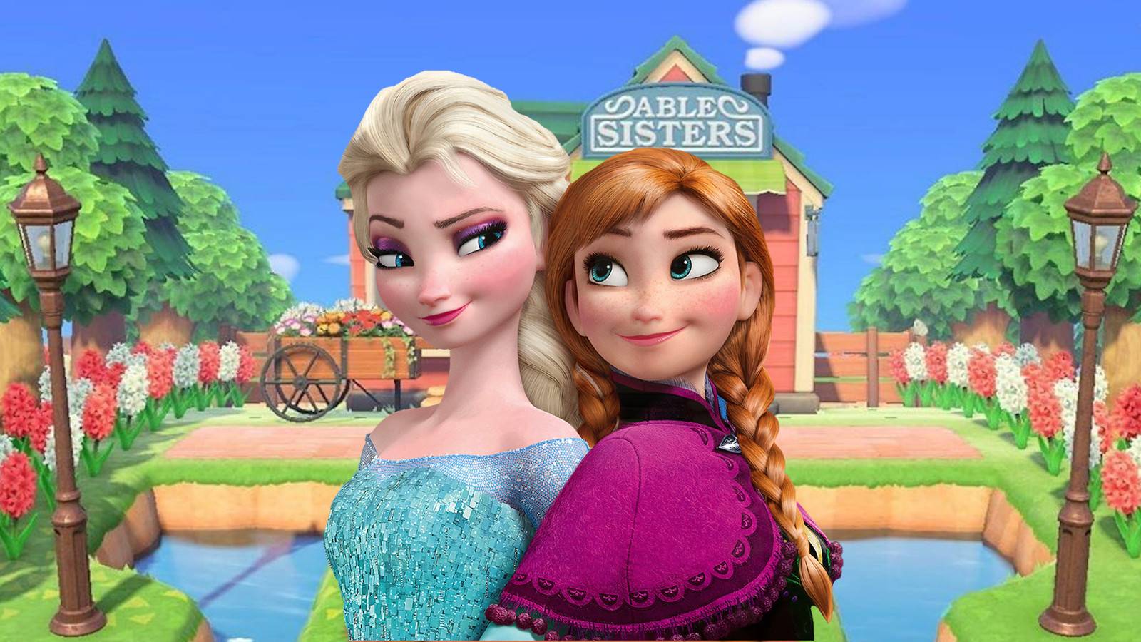 Animal Crossing: New Horizons - Codes For Frozen's Elsa and Anna Outfits