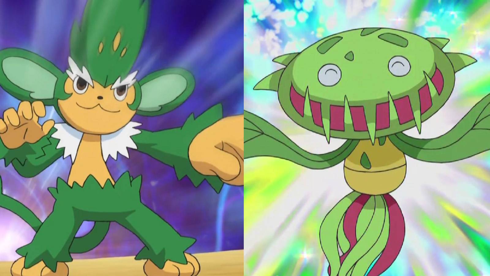 plant pokemon names and pictures