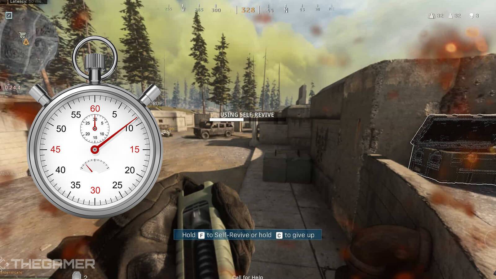 Self-Revive Bug Gives Warzone Player The Game