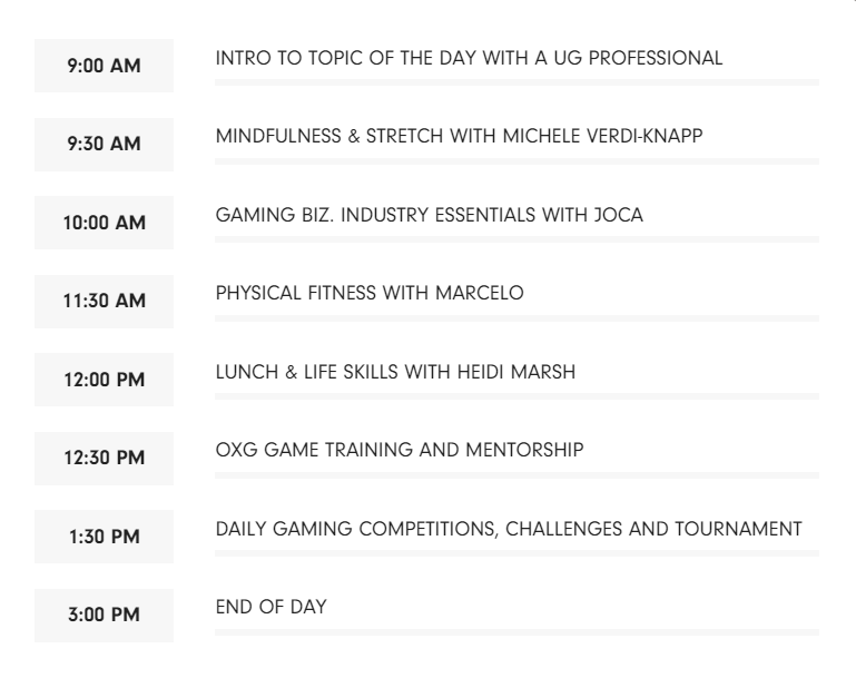 Ultimate Gamer Camp Gets Kids Into Esports, But Doesn’t Forget Exercise