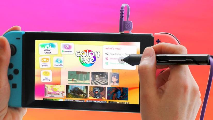 This Game Will Turn Your Nintendo Switch Into An Art Tablet Complete ...