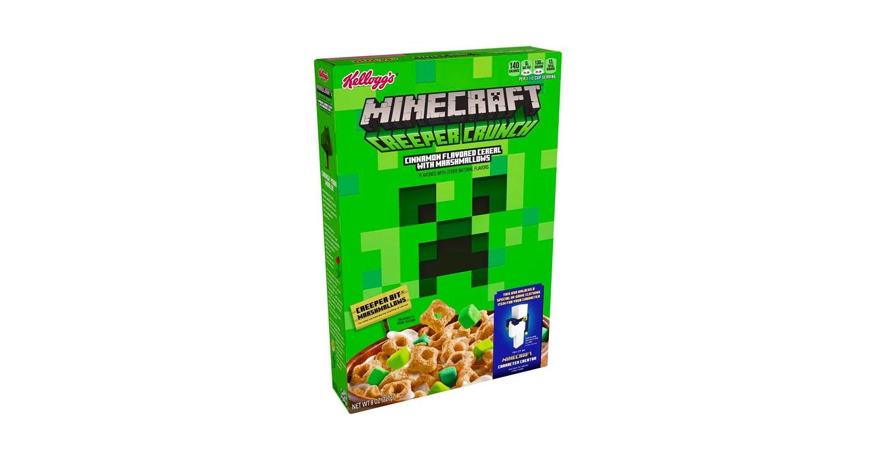 Kellogg's Is Creating A Minecraft Creeper Cereal Because Why Not?