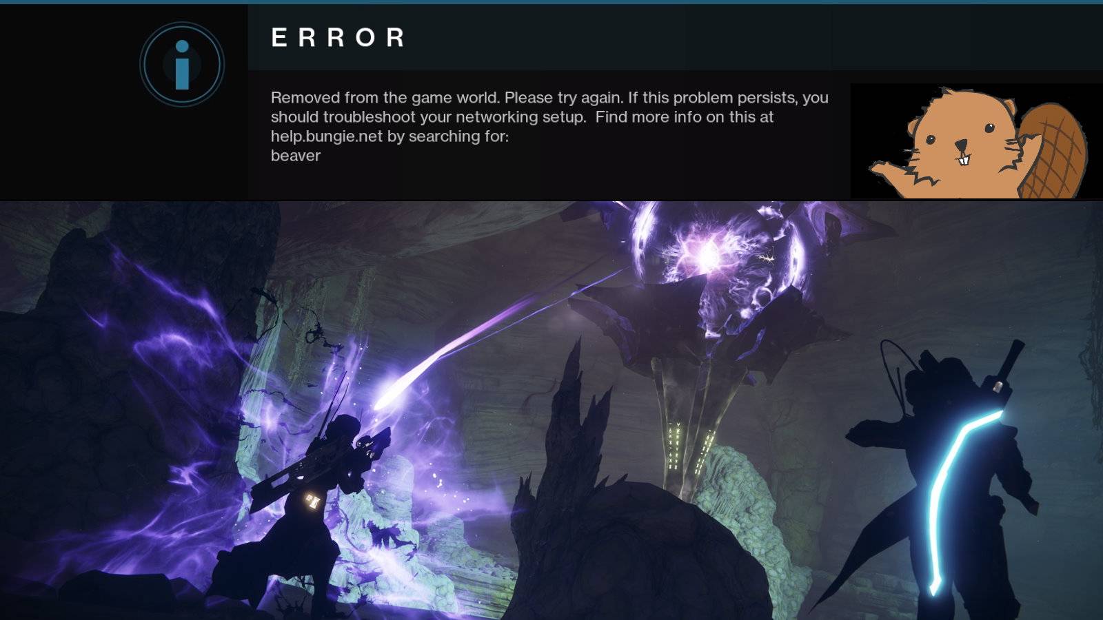 Bungie Finally Fixes The Dreaded "Beaver" Disconnection Error In Destiny 2