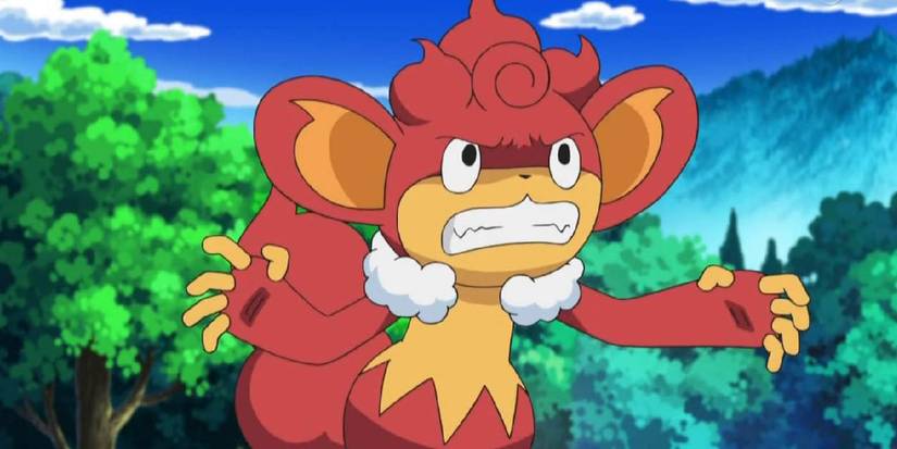 pokemon fire type monkey