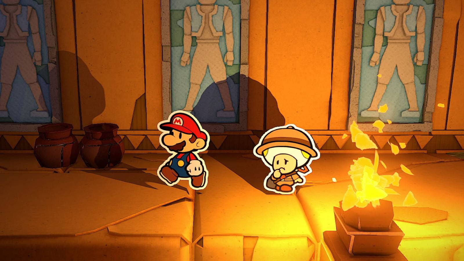 Paper Mario: The Origami King - All 4 Desert Tower Eyes Locations