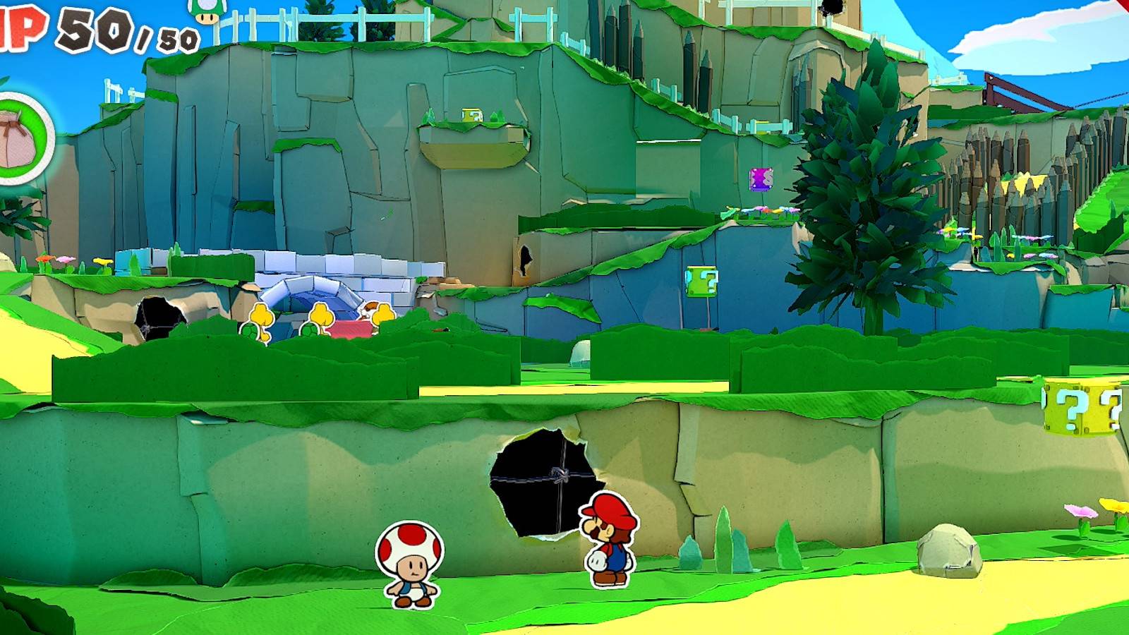 Paper Mario: The Origami King - Find All The Shell Stones