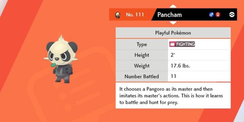pokemon evolution pancham