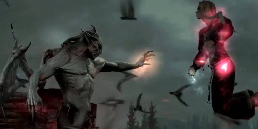 vampire spells skyrim