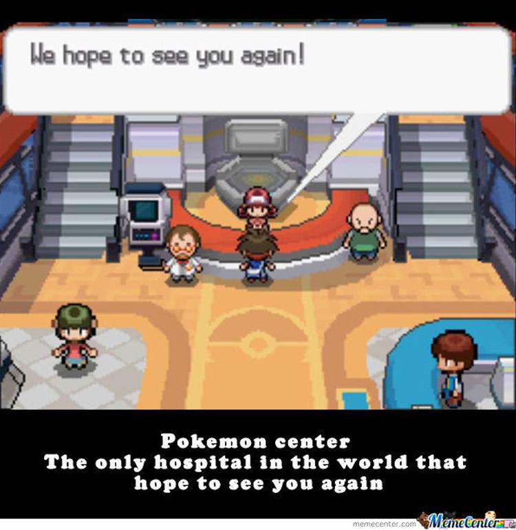 Pokémon: 10 Hilarious Memes About Pokémon Centers That Prove The Games ...