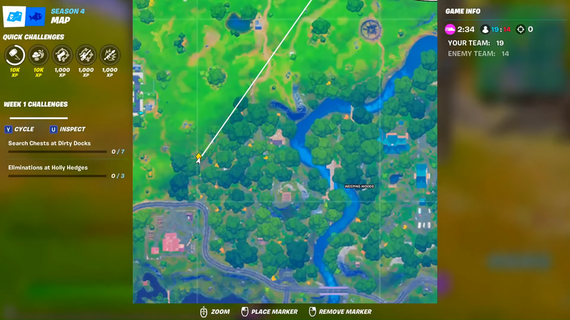 Fortnite: Where To Find All XP Coins - Chapter 2 Season 4 Week 1