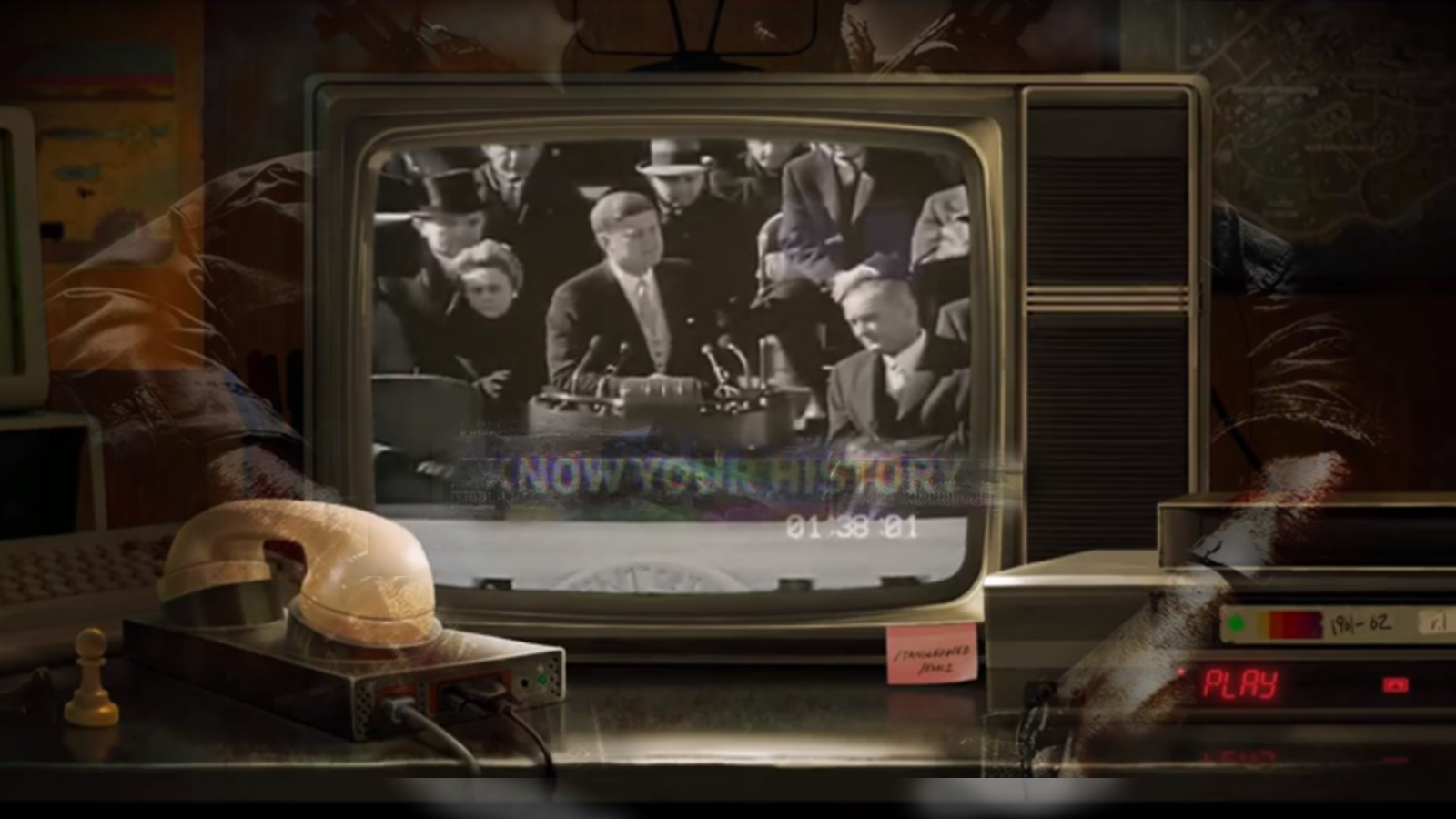 JFK Enters Call Of Duty's Weird New Game Teaser