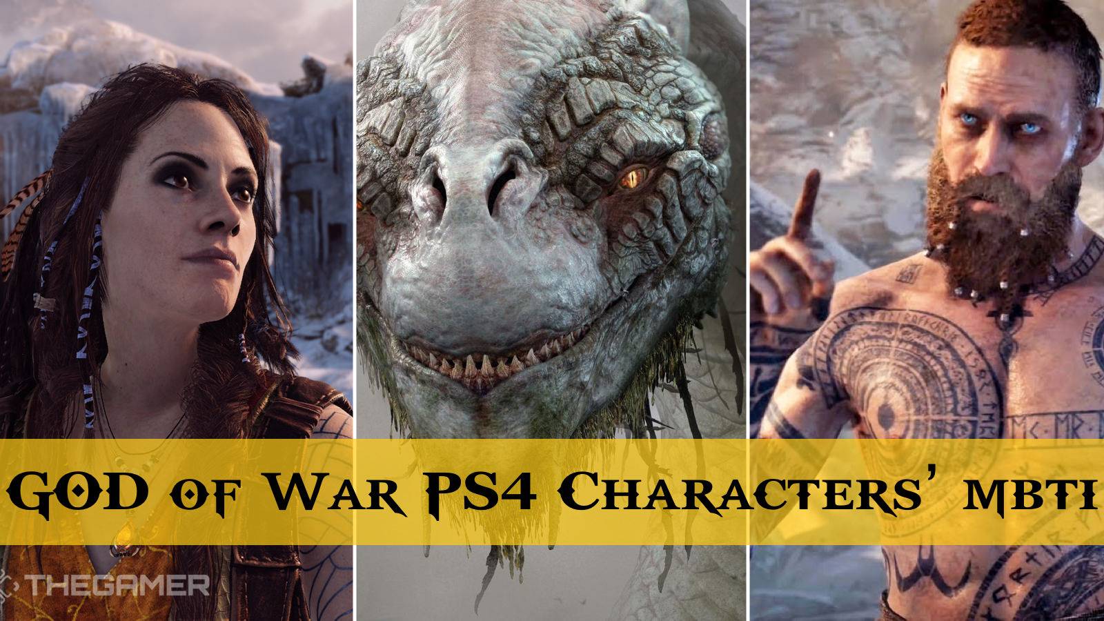The MBTI® of God of War PS4 Characters